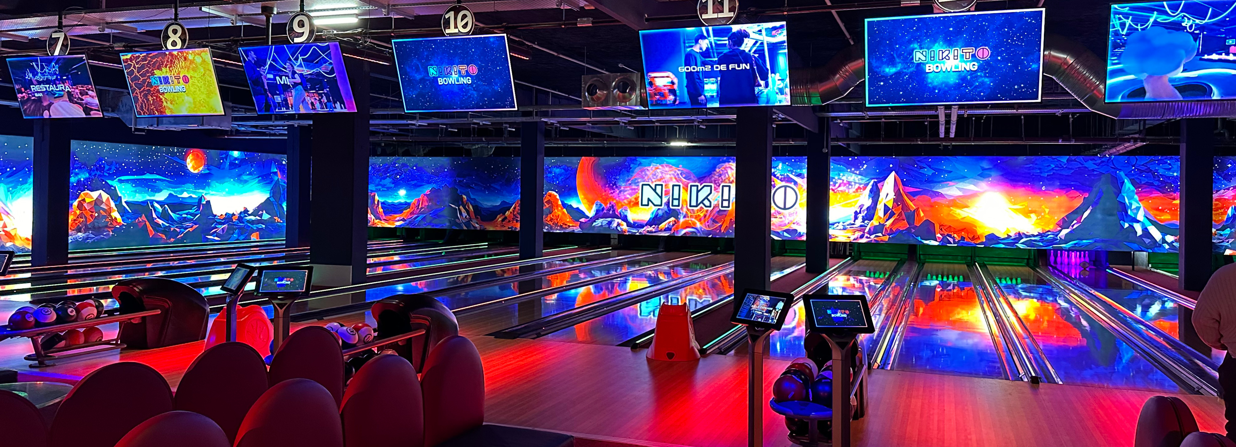 Produits pour centre de bowling — QubicaAMF France
