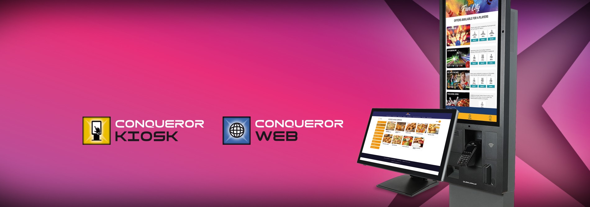 Conqueror Web & Kiosk: Conqueror Web & Kiosk - QubicaAMF
